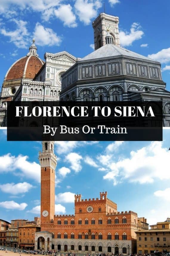 How To Get From Florence To Siena (Via Train & Buses)