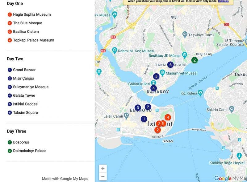3 Days in Istanbul Itinerary - What to See & Do