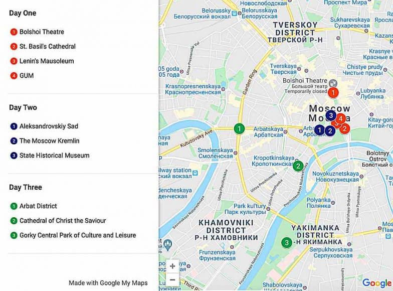 3 days in Moscow an itinerary for first time visitors ...
