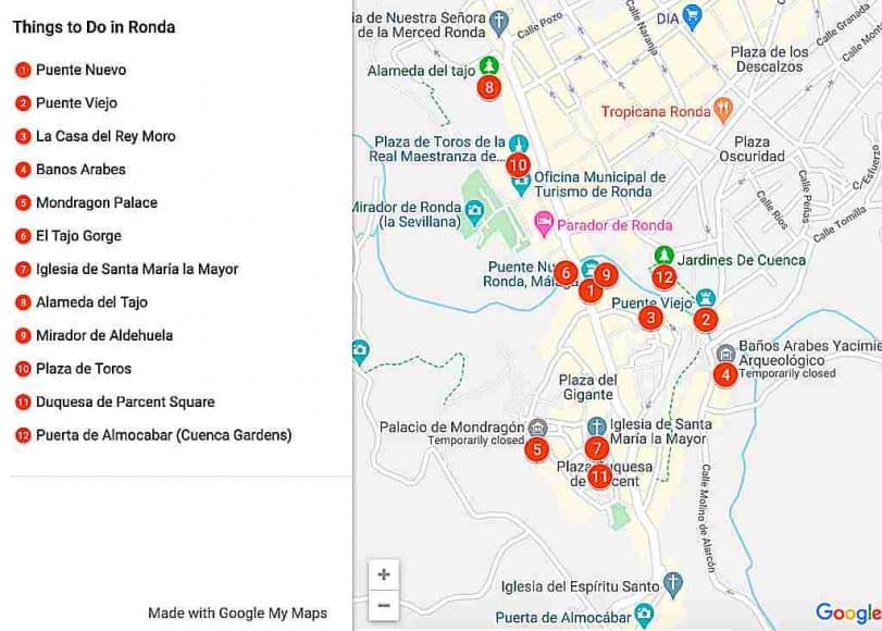 Things to do in Ronda Spain - Travel Passionate