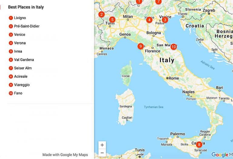 Best Places to Visit in Italy in February 2022 - Travel Passionate