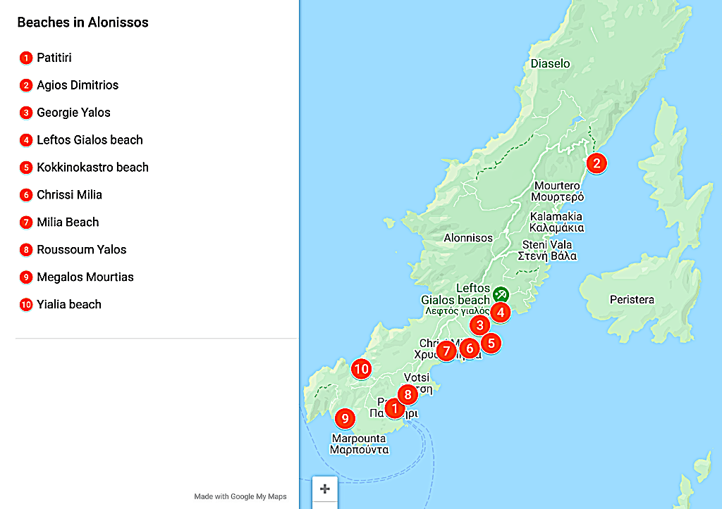 Alonissos Beaches - The Best 10 Beaches of the Island | Travel Passionate