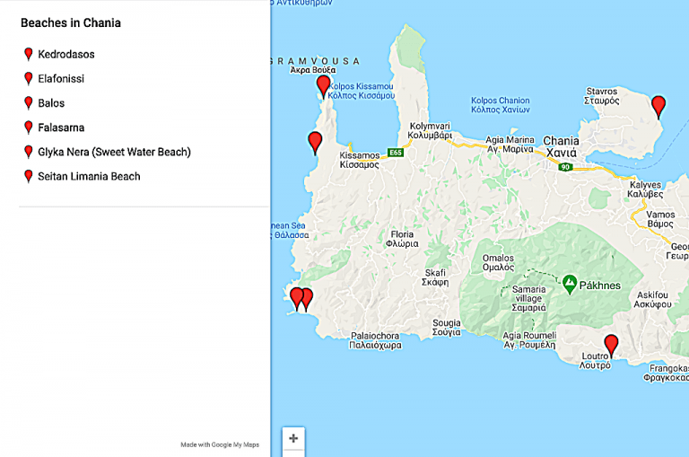 Top 5 Best Beaches in Chania Region (Crete, Greece)