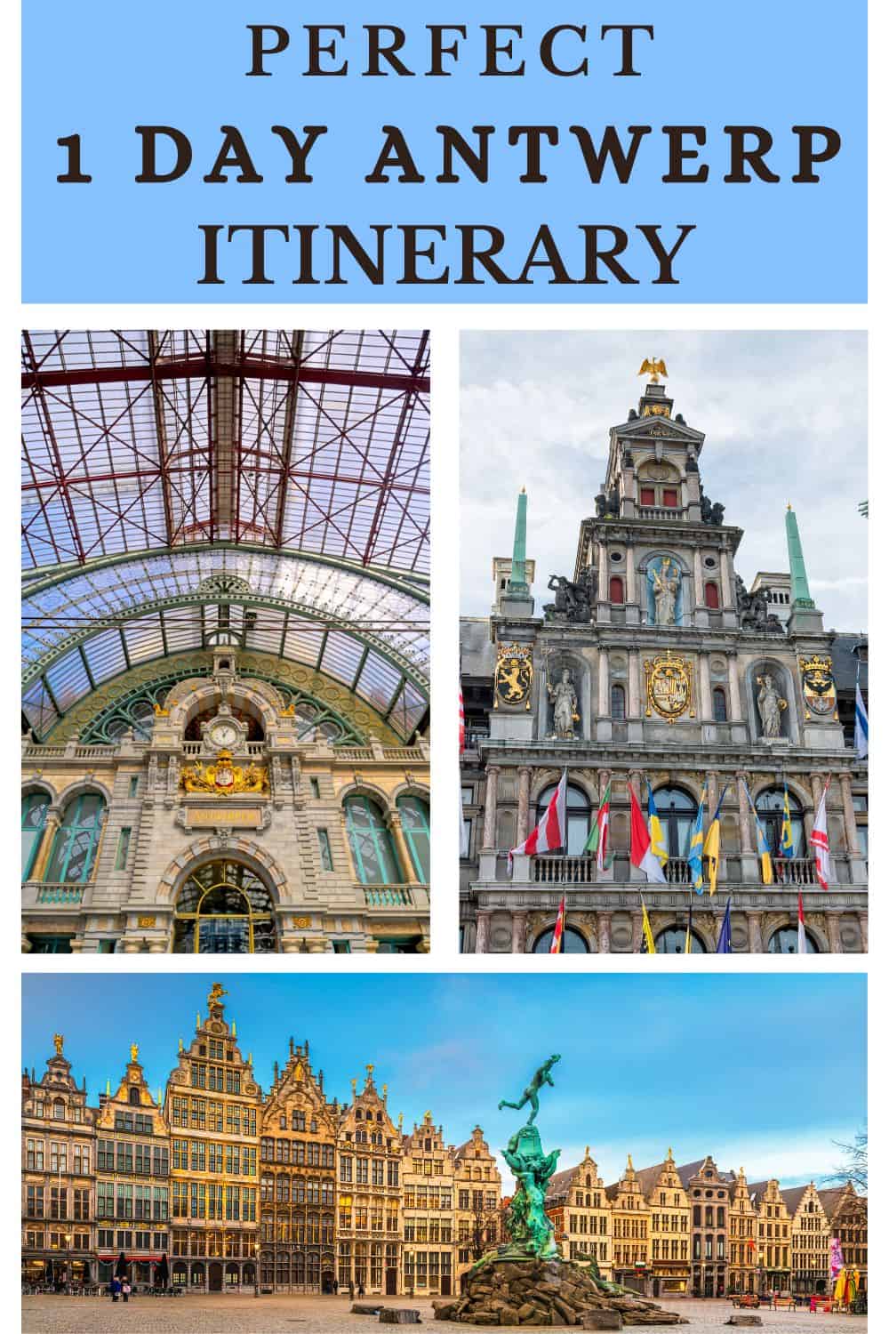 One Day Antwerp itinerary with the best things to do